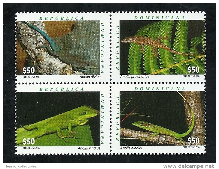 Newly Described Dominican Anole Species Enshrined on Stamps – Anole Annals